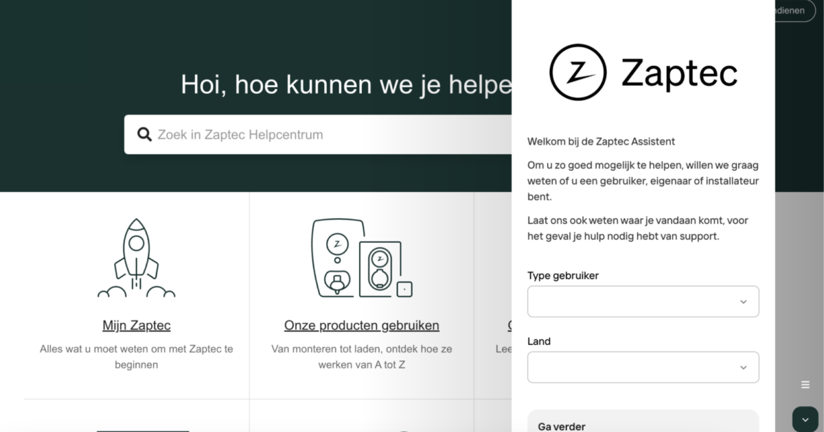 Zaptec Assistant: de virtuele eerste hulp bij laadproblemen | Zaptec